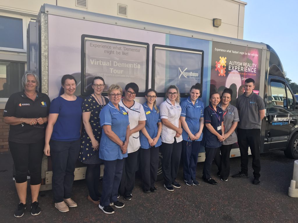 Virtual bus helping staff to better understand dementia | Southern ...