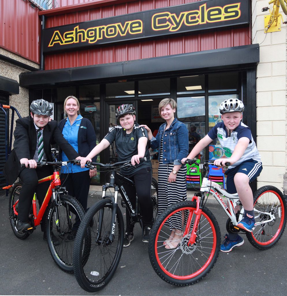 Three lucky pupils get ‘Active 4 Life’ and win brand new bicycles ...