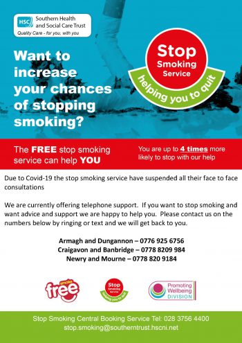 Stop Smoking Services | Southern Health & Social Care Trust