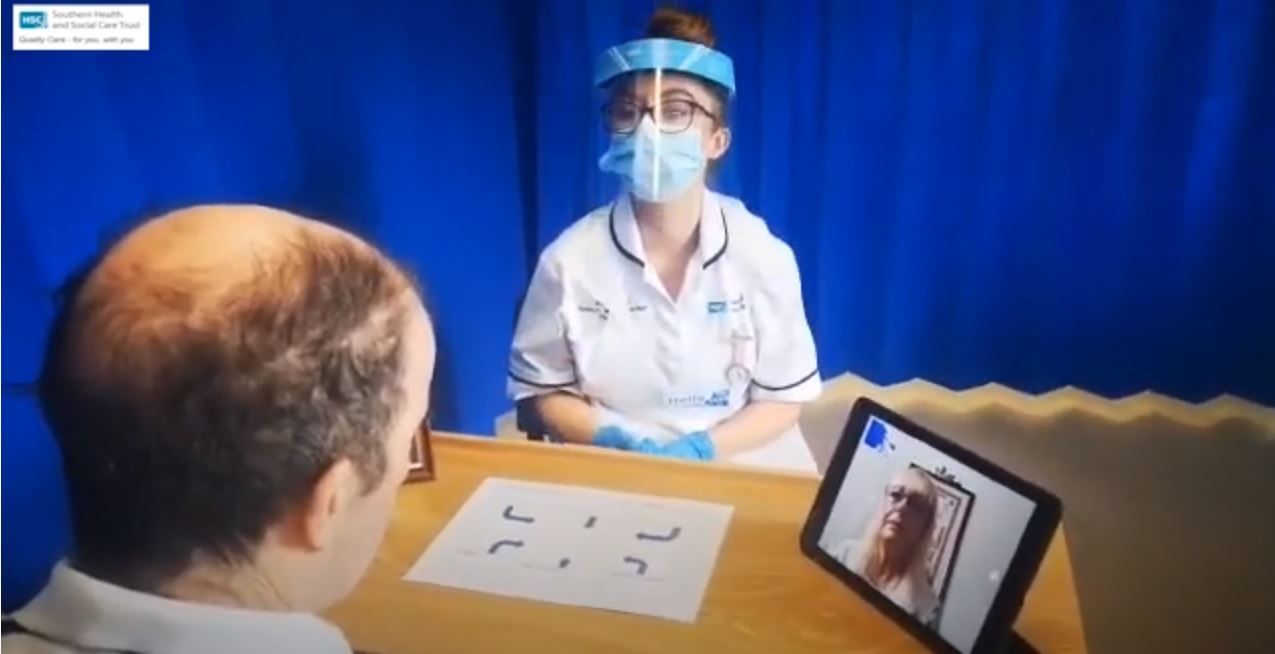 Virtual Therapy for Stroke Patients | Southern Health & Social Care Trust
