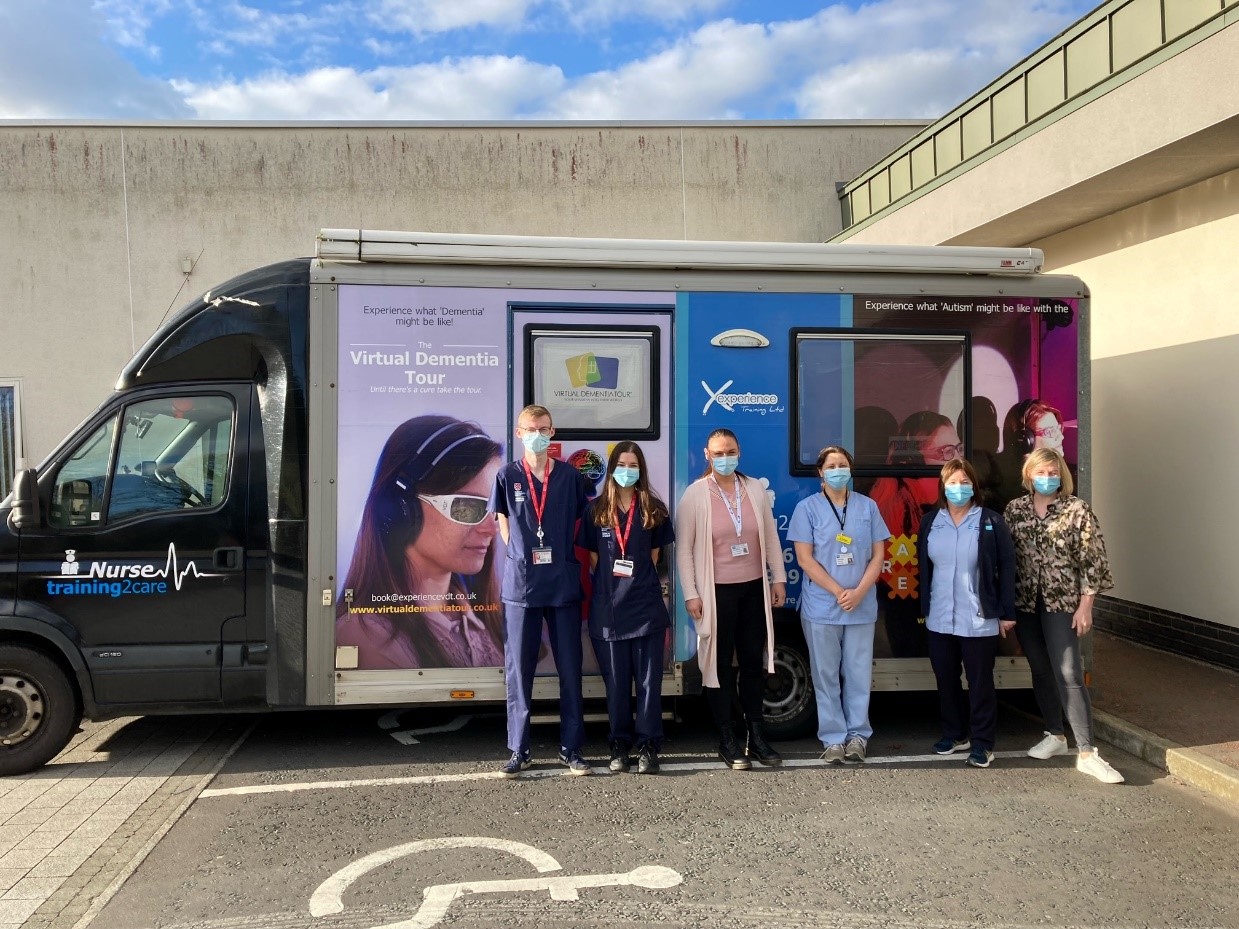 Tour bus gives staff and carers ‘virtual experience’ of living with ...