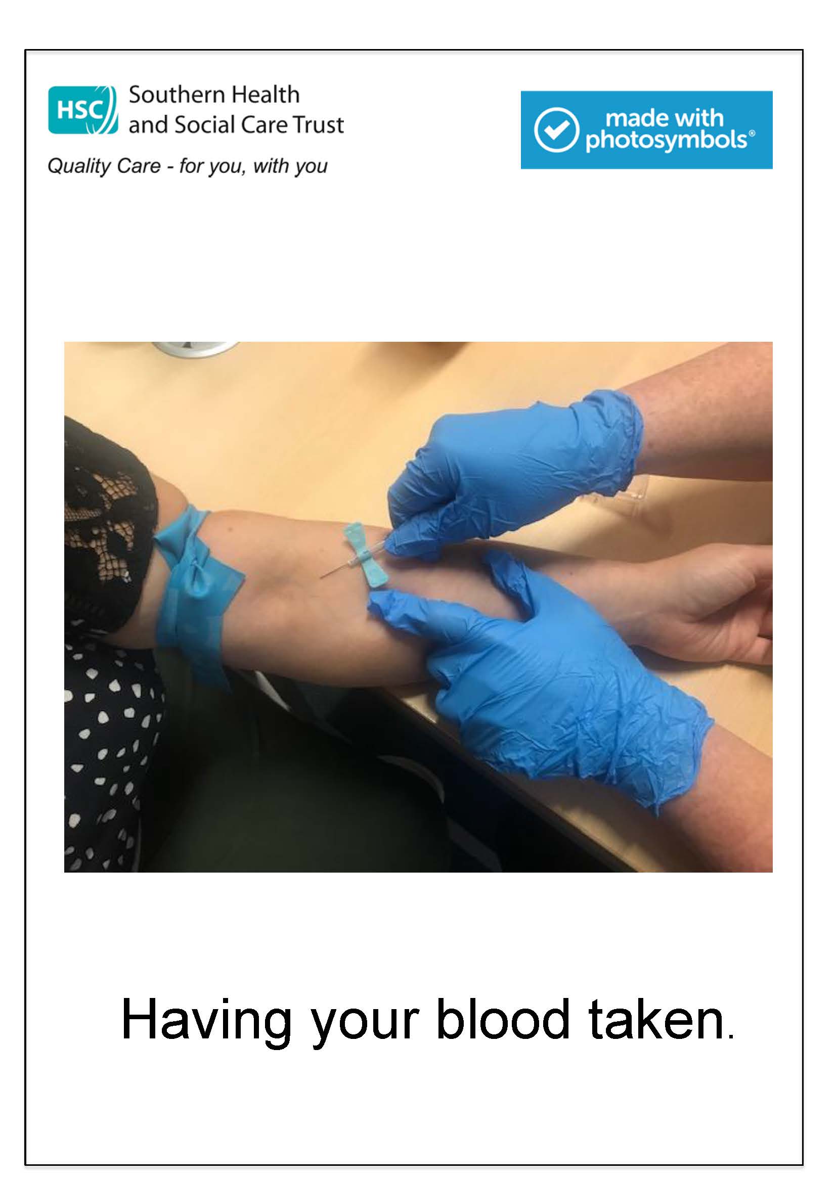 Information about your Health – Easy Read | Southern Health & Social ...