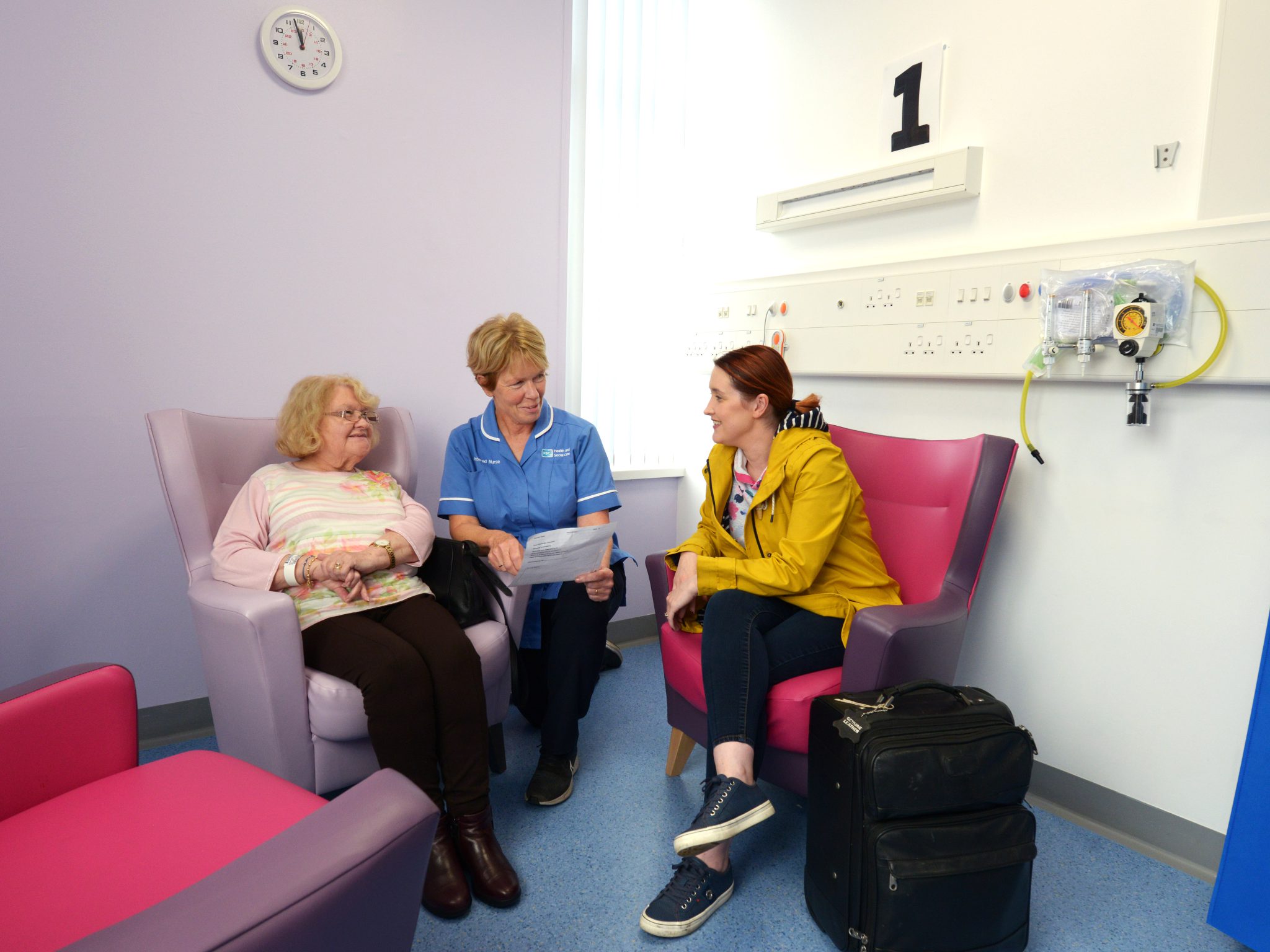 New Discharge Lounge at Daisy Hill Hospital | Southern Health & Social ...