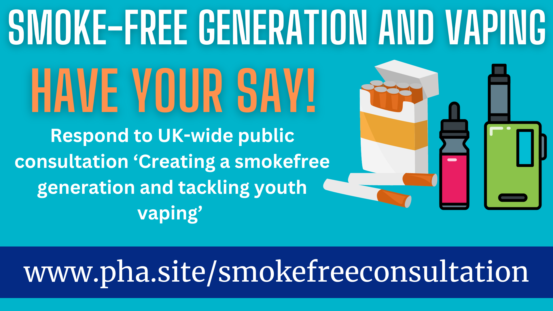 UK-Wide Public Consultation Launched ‘Creating a smokefree generation and tackling youth vaping ...