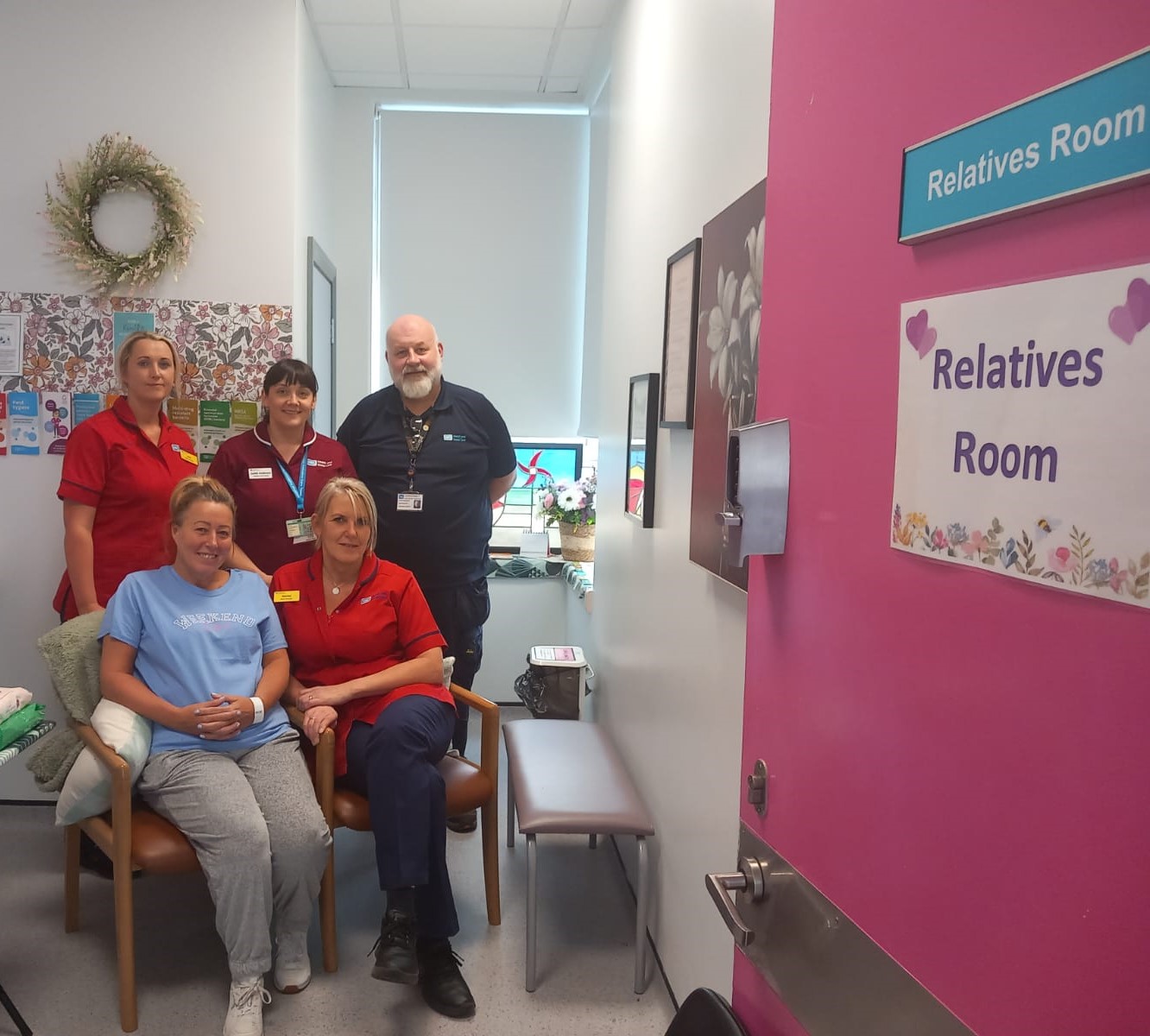 New relatives room on 3 North | Southern Health & Social Care Trust