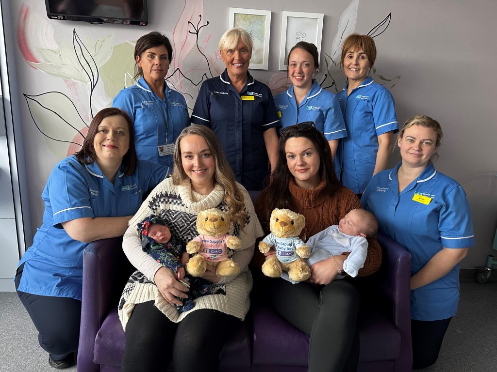 First baby boy and girl born through second midwifery continuity team ...